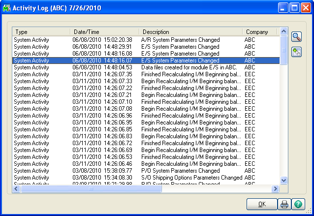 Tips & Tricks #20 - System Activity Log | BCS ProSoft