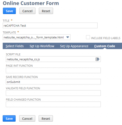 How to Integrate NetSuite Forms with reCAPTCHA | BCS ProSoft