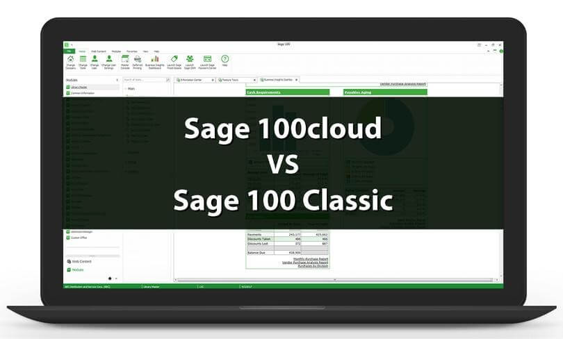 Sage 100cloud vs. Sage 100 Classic – What’s the Difference? | BCS ProSoft